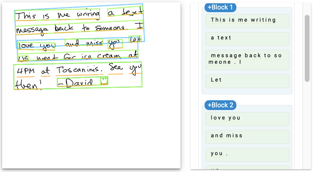 Handwriting OCR in Python